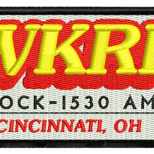 Wkrp in Cincinnati Patch Badge Vintage Retro TV 70's 80's Hat Cap 10cm ...