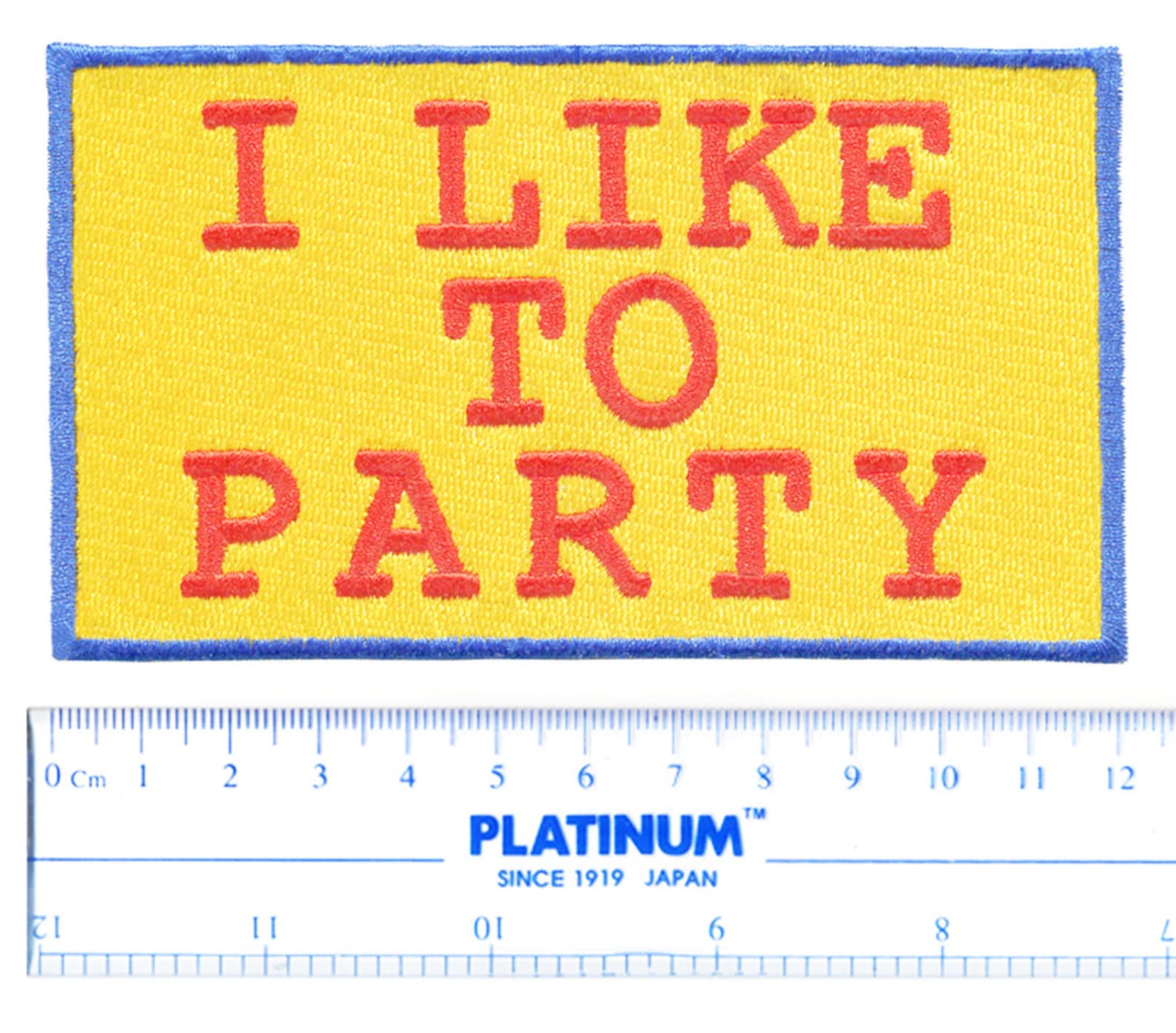 Vintage Style "i Like to Party" or "party Animal" Patch 12cm Badge for ...