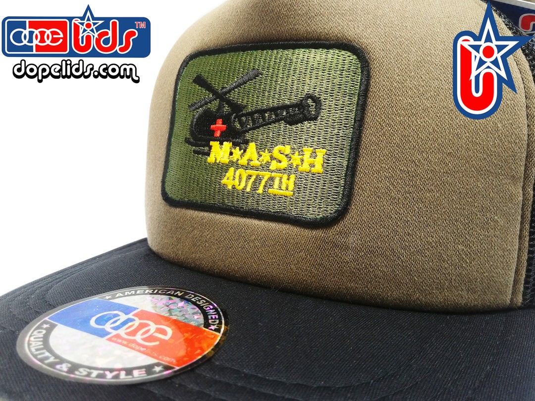 Vintage Style MASH Trucker Cap Hat Patch 70's TV Show - Etsy