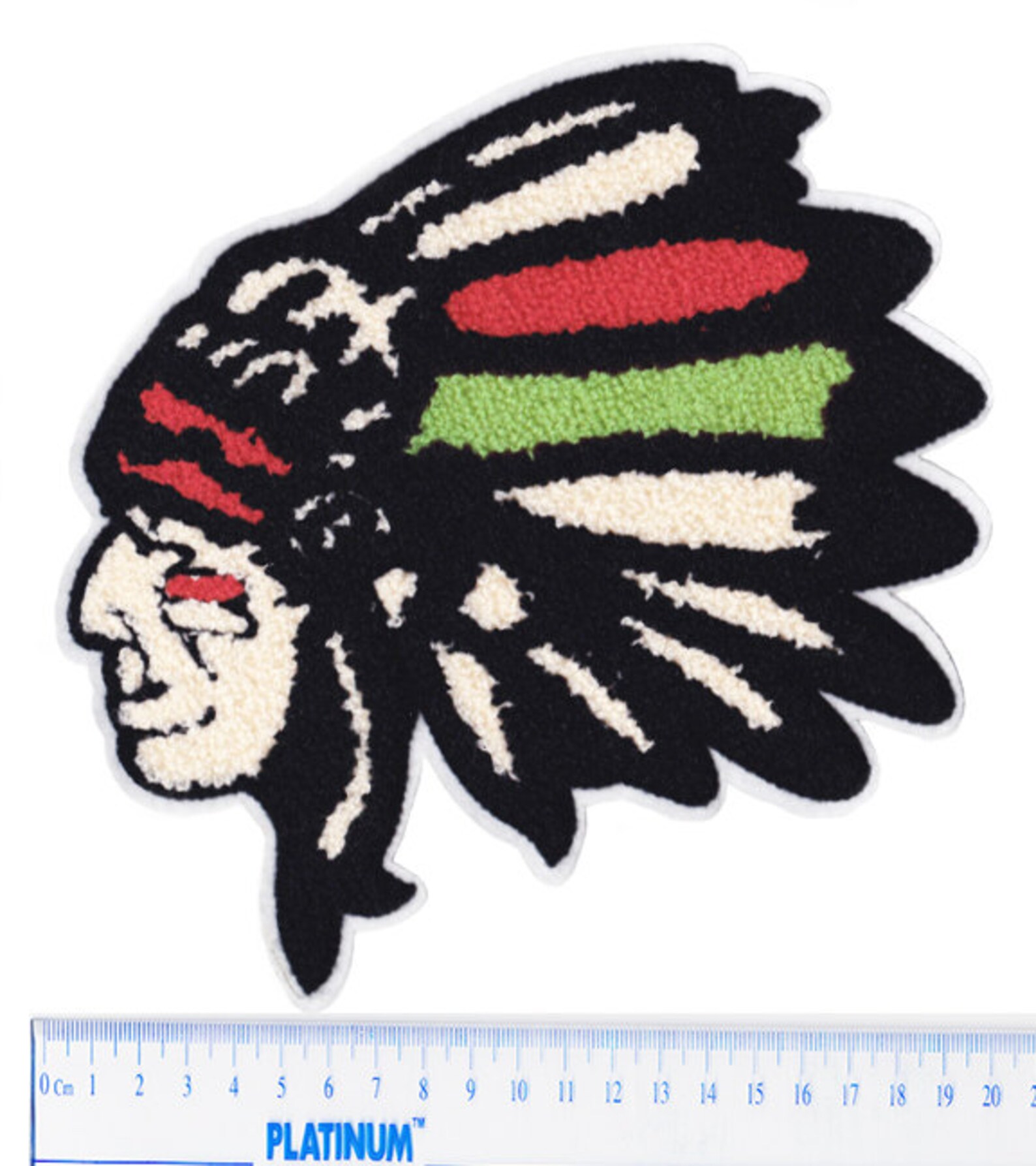 XL Extra Large 21cm Chenille Indian Patch 8.3 Inches - Etsy