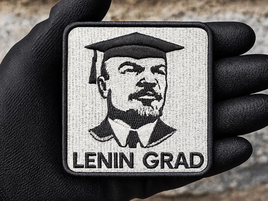 Vintage Style Lenin Grad Cold War KGB Soviet USSR Spy Patch Badge for ...