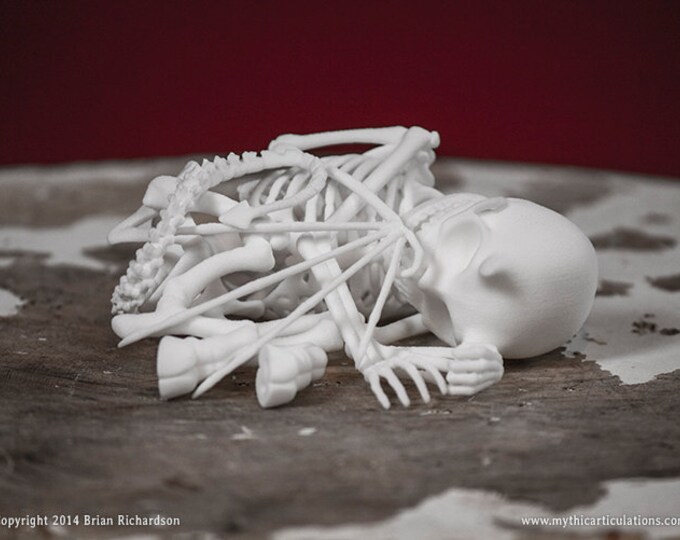 Dead Imp Skeleton 3D Print Taxidermy Sculpture - Etsy