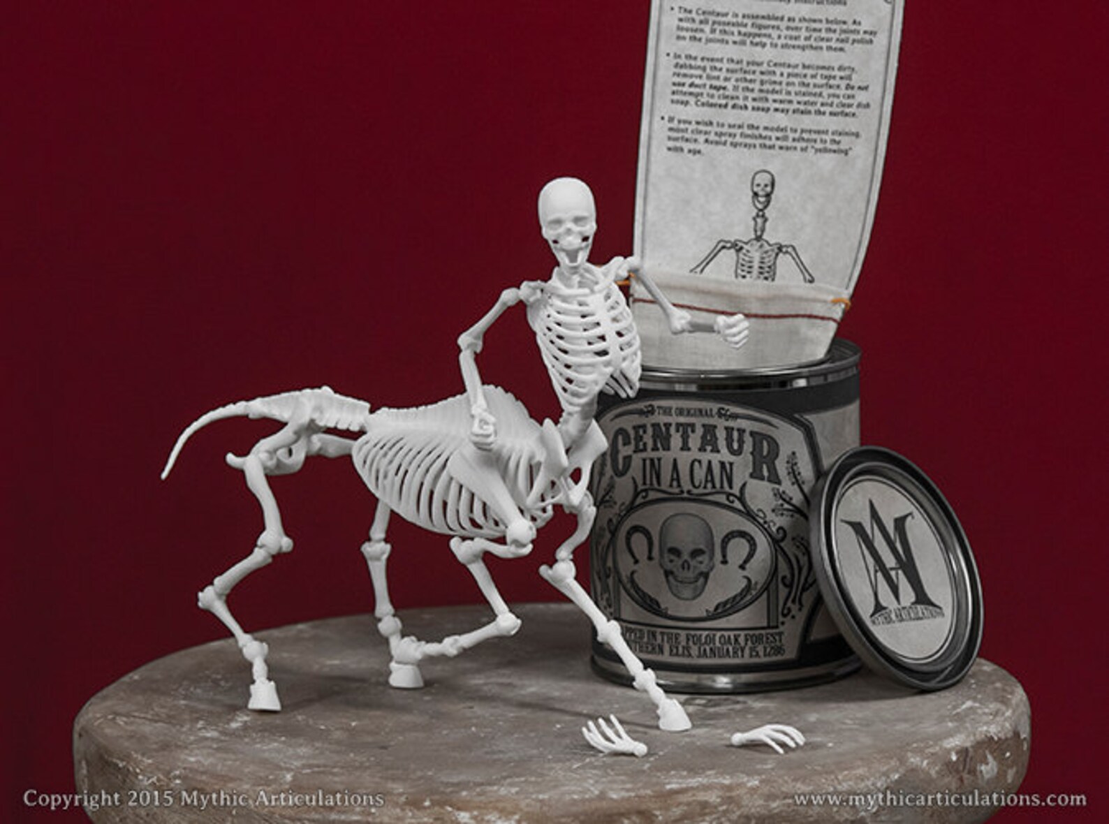 Centaur in a Can 3D Print Taxidermy Poseable Figure - Etsy