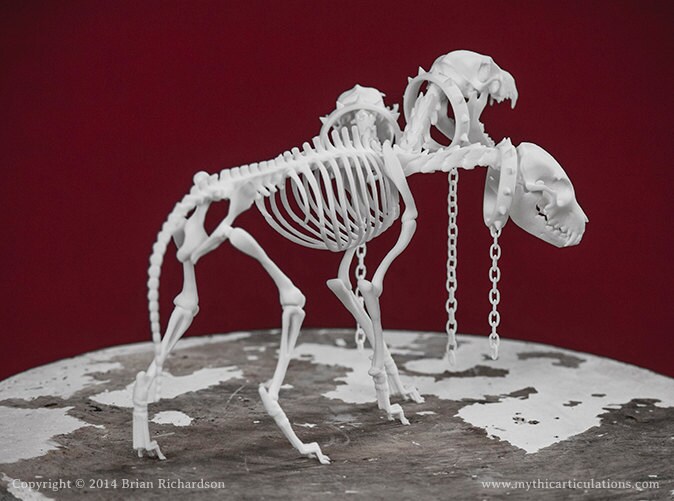 Cerberus Skeleton 3D Print | Etsy