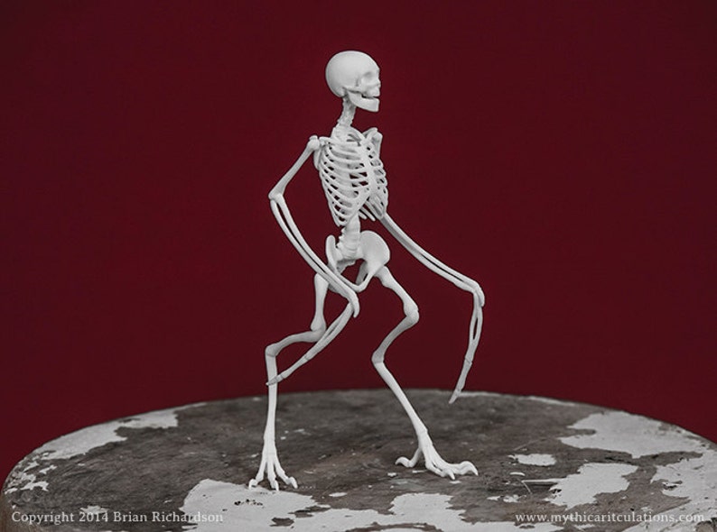 Harpy Skeleton 3D Print Taxidermy Sculpture - Etsy