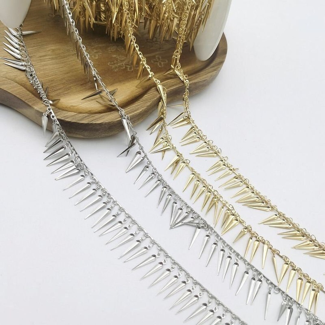 Tassel Chains, Brass Chain, Gold Plated Chains, for Making Jewelry ...