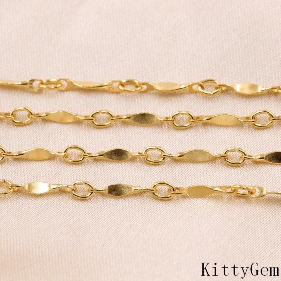 14K Bright Gold Filled 40cm 45cm 50cm Chains, Gold Filled Chains for ...
