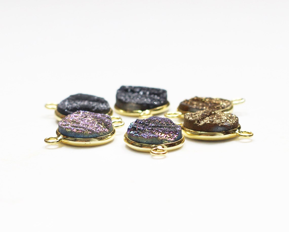 Rough Druzy Necklaces Druzy Choker Necklace druzy jewelry | Etsy