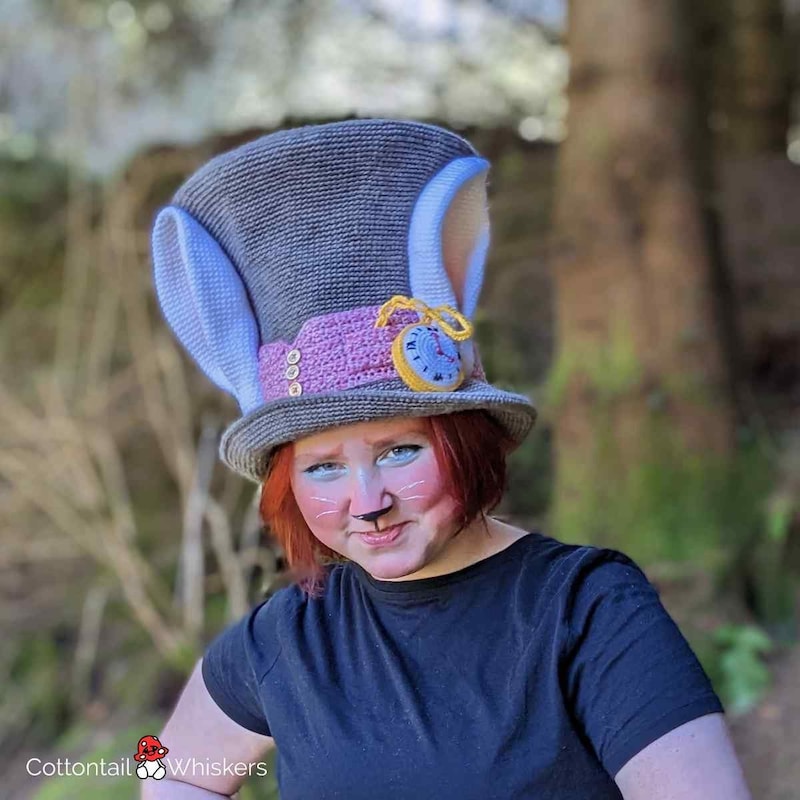 White Rabbit Top Hat - Etsy