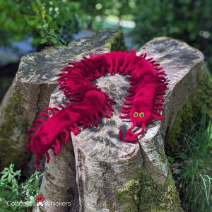 Crochet Centipede Pattern, Amigurumi Bugs & Beasties, PDF Digital ...