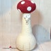 Crochet Toadstool Doorstop, PDF PATTERN ONLY, Fantasy Creature, Amigurumi Tutorial, Shelf Sitter ...