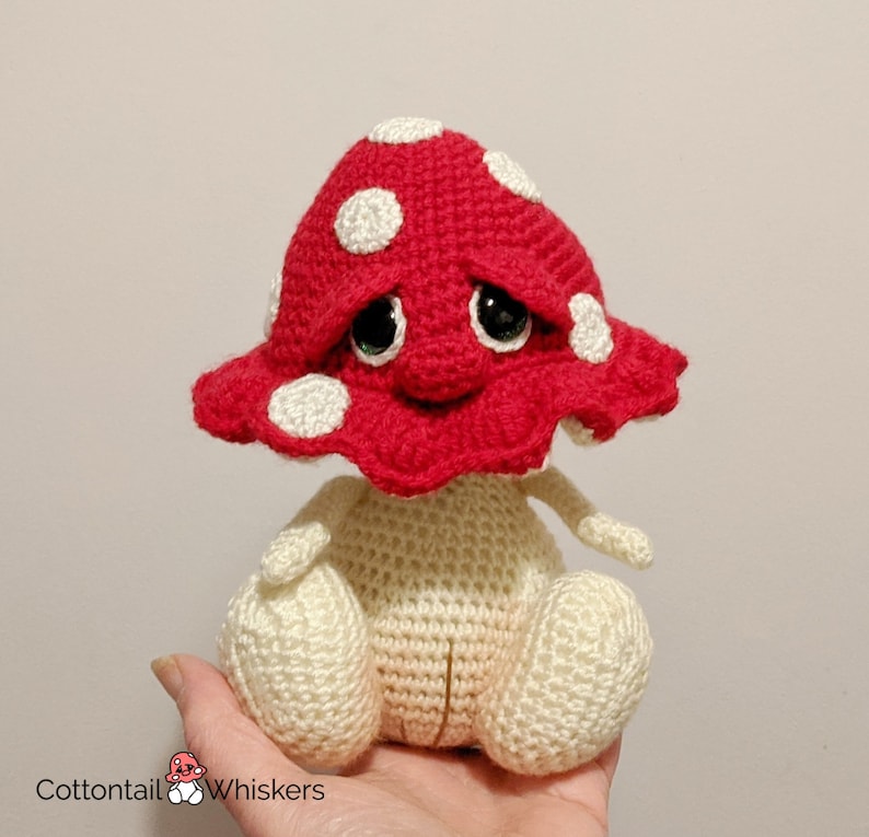 Crochet Toadstools Set of 3 PDF PATTERNS ONLY Fantasy - Etsy