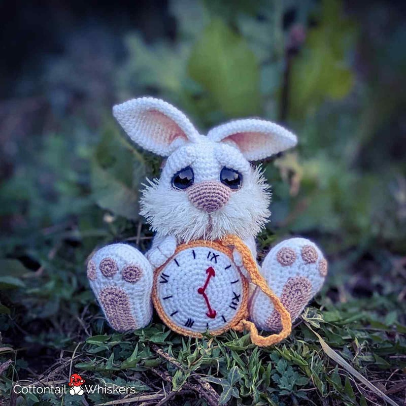 Rabbit Clock - Etsy