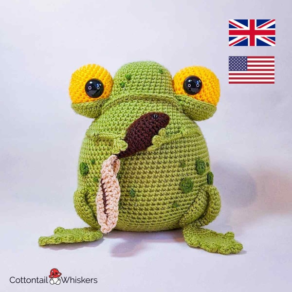 Frog and Toad Crochet Pattern - Etsy