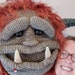 Huge Crochet Fluffy Monster Trophy Head, PDF PATTERN ONLY, Amigirumi ...