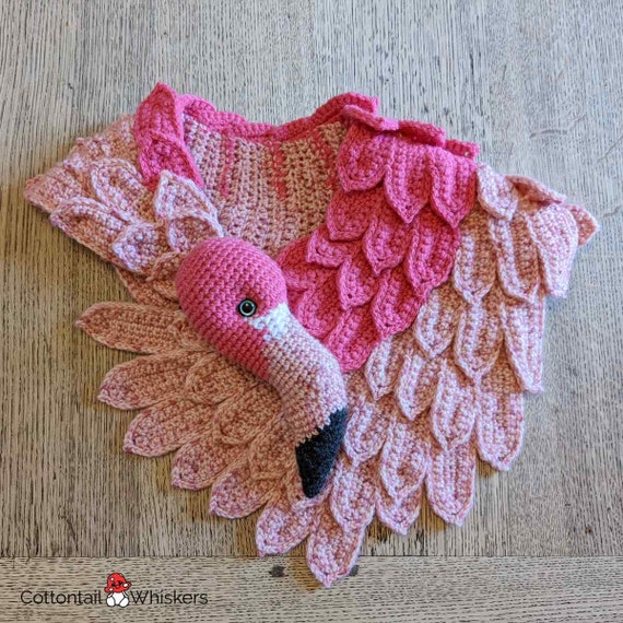 Flamingo Feather Pattern