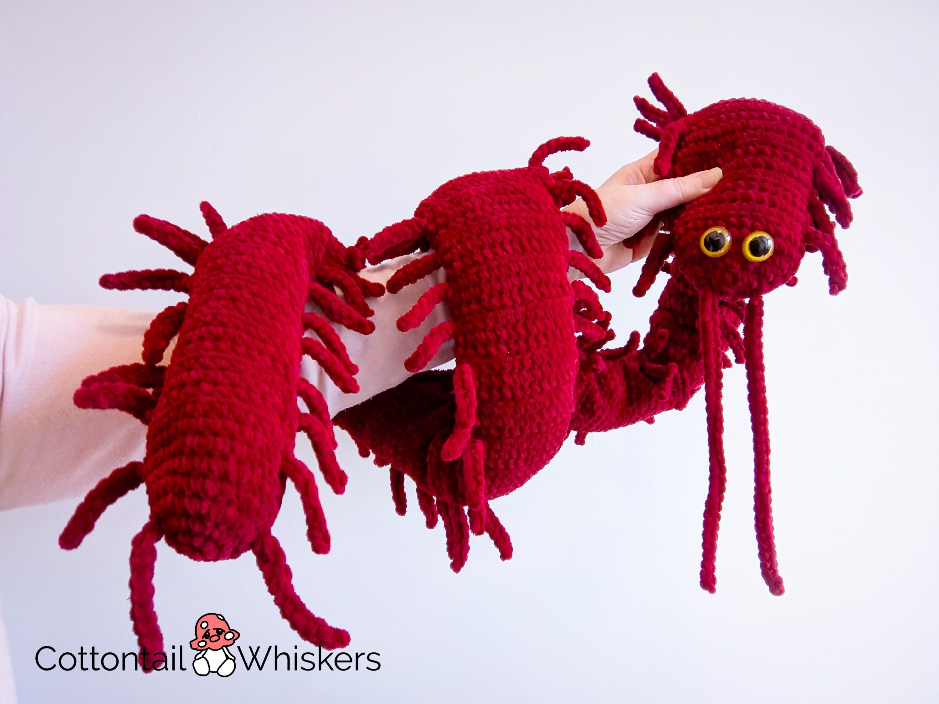 Crochet Centipede Pattern, Amigurumi Bugs & Beasties, PDF Digital ...