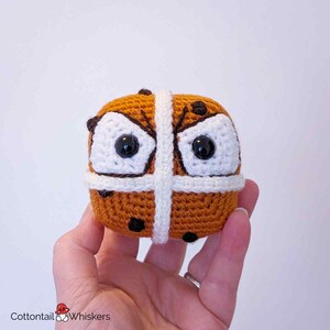 Easter Crochet Pattern Bundle, Hot Cross Bun PDF Digital Download, Amigurumi Bread Tutorial - Etsy