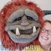 Huge Crochet Fluffy Monster Trophy Head, PDF PATTERN ONLY, Amigirumi ...