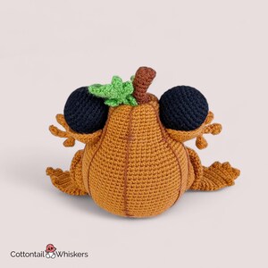 Crochet Pumpkin Toad Pattern, Digital PDF Download Tutorial, Amigurumi ...