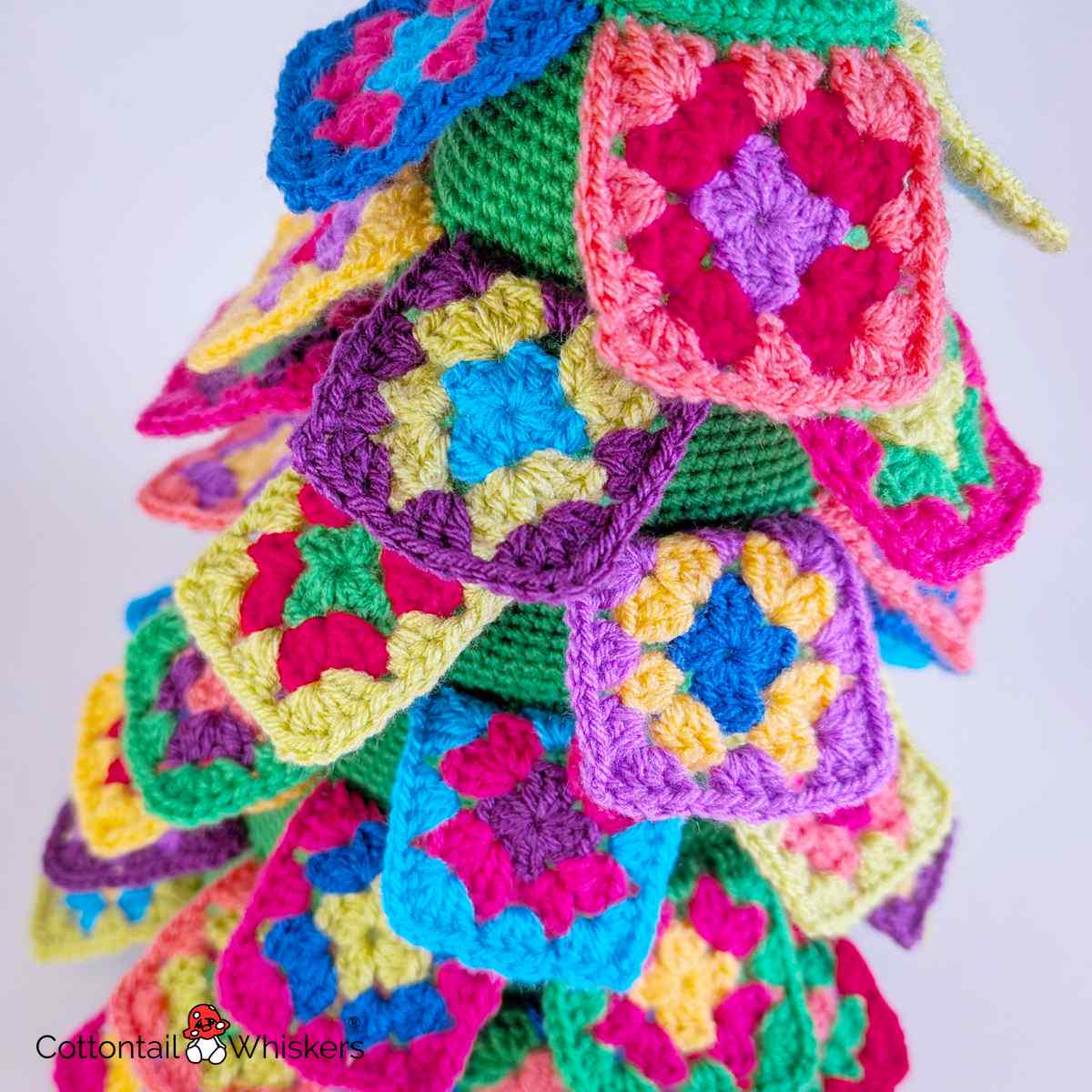 Granny Square Christmas Tree Crochet Pattern, PDF Digital Download ...