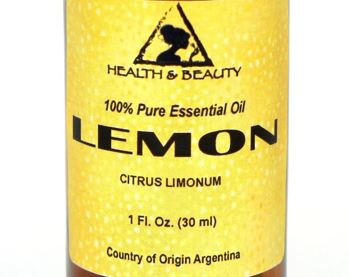 1 Oz LEMON ESSENTIAL OIL Organic Aromatherapy Natural 100% Pure With ...