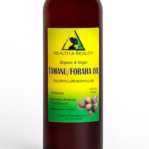 16 Oz TAMANU / FORAHA OIL Organic Cold Pressed Fresh Pure - Etsy