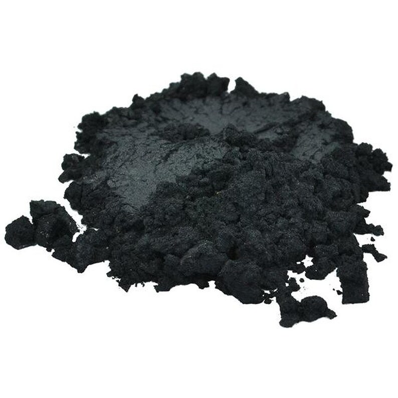 4 Oz BLACK LUXURY Mica Colorant Pigment Powder Cosmetic Grade | Etsy