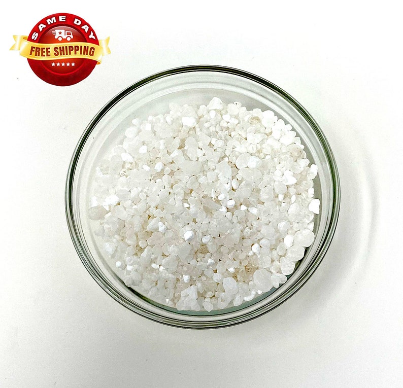 8 Oz DEAD SEA SALT Coarse Grain Organic Crystals All Natural - Etsy