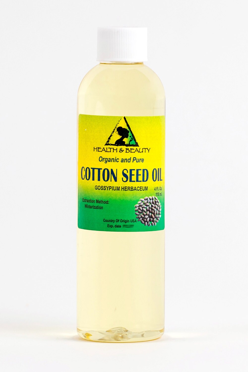 4 oz COTTON SEED OIL Organic Carrier Cold Pressed Winterized | Etsy