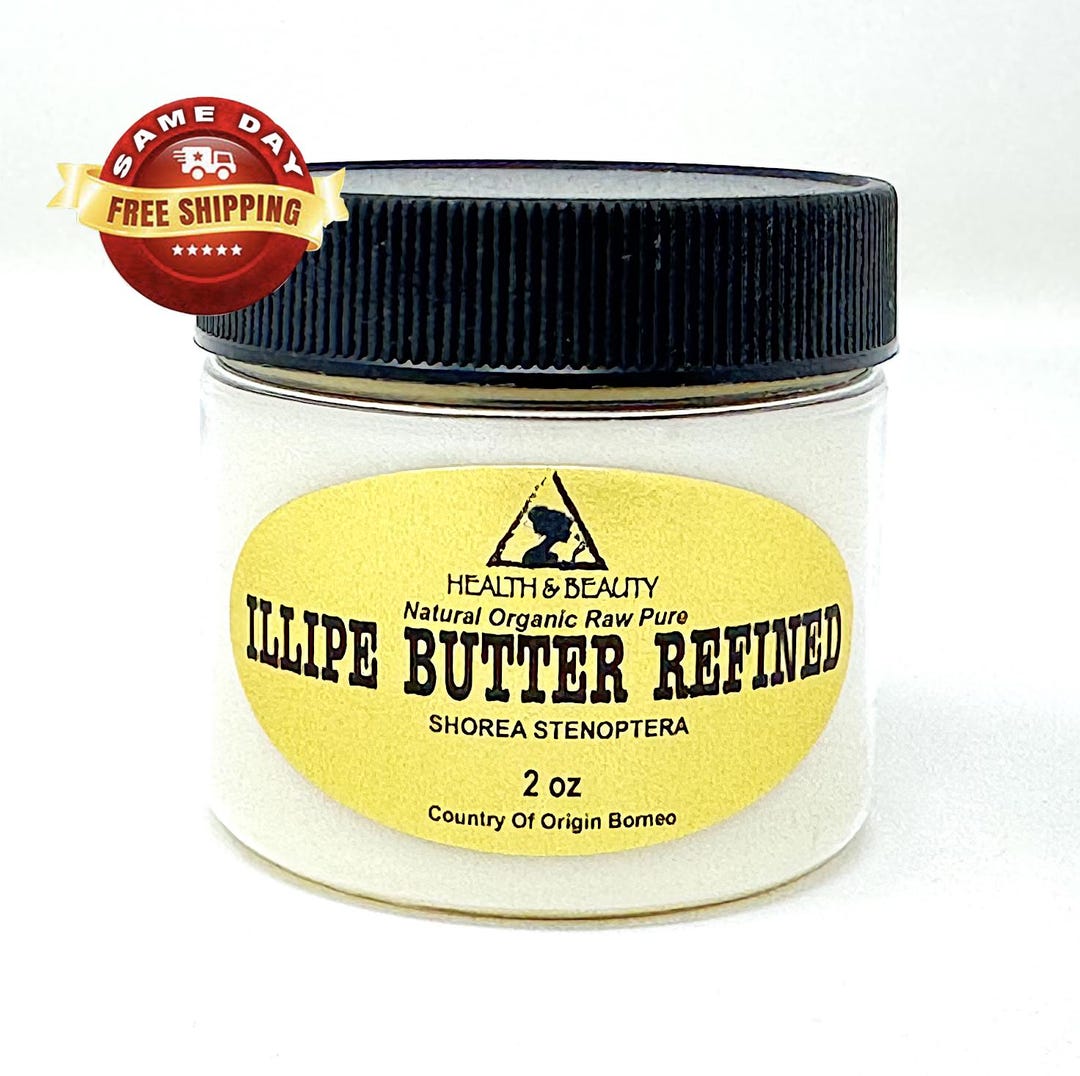 2 Oz ILLIPE NUT BUTTER Refined Organic Natural Grade A Premium Quality ...
