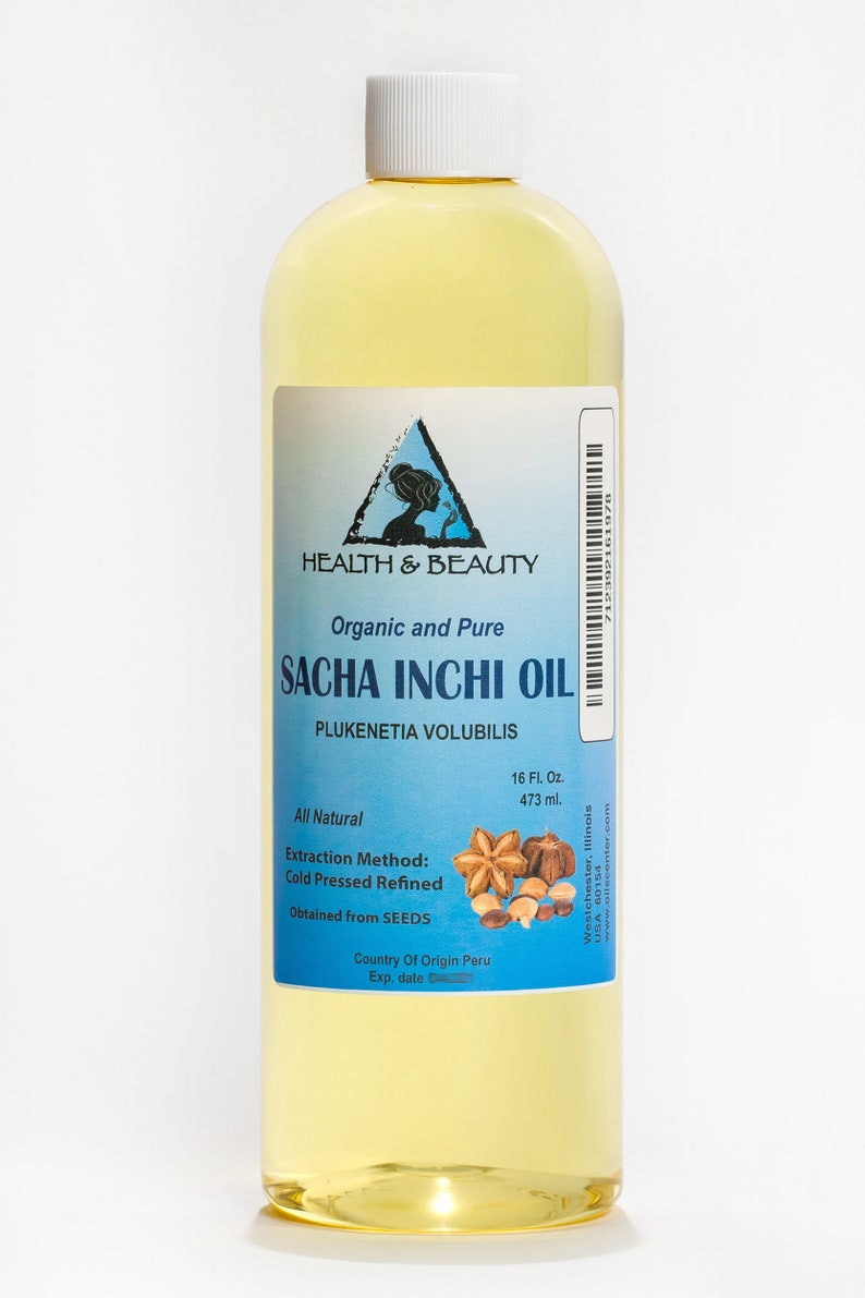 32 Oz SACHA INCHI OIL Refined Organic Carrier Cold Pressed | Etsy