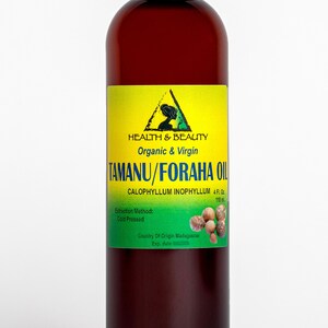 4 Oz TAMANU / FORAHA OIL Organic Cold Pressed Fresh Pure - Etsy