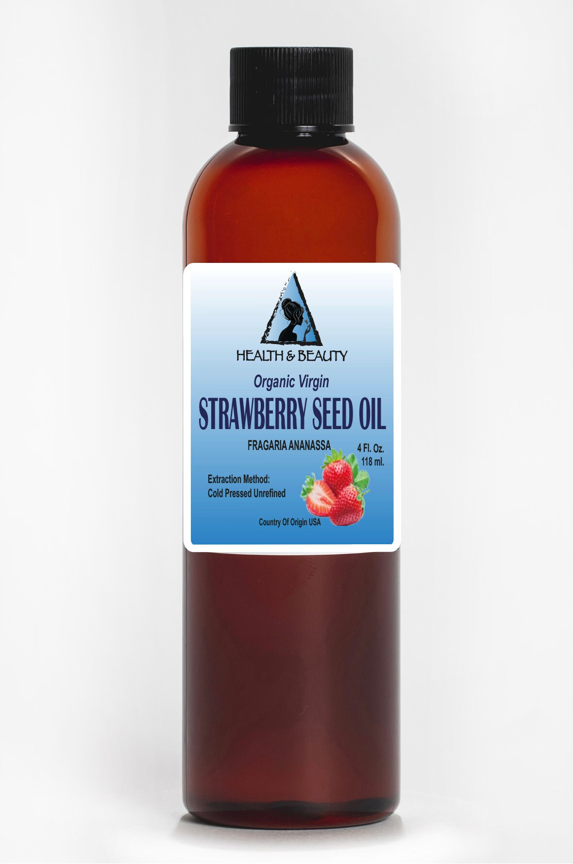 4 oz STRAWBERRY SEED Oil UNREFINED Organic Virgin Cold Pressed | Etsy