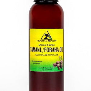 2 Oz TAMANU / FORAHA OIL Organic Cold Pressed Fresh Pure - Etsy