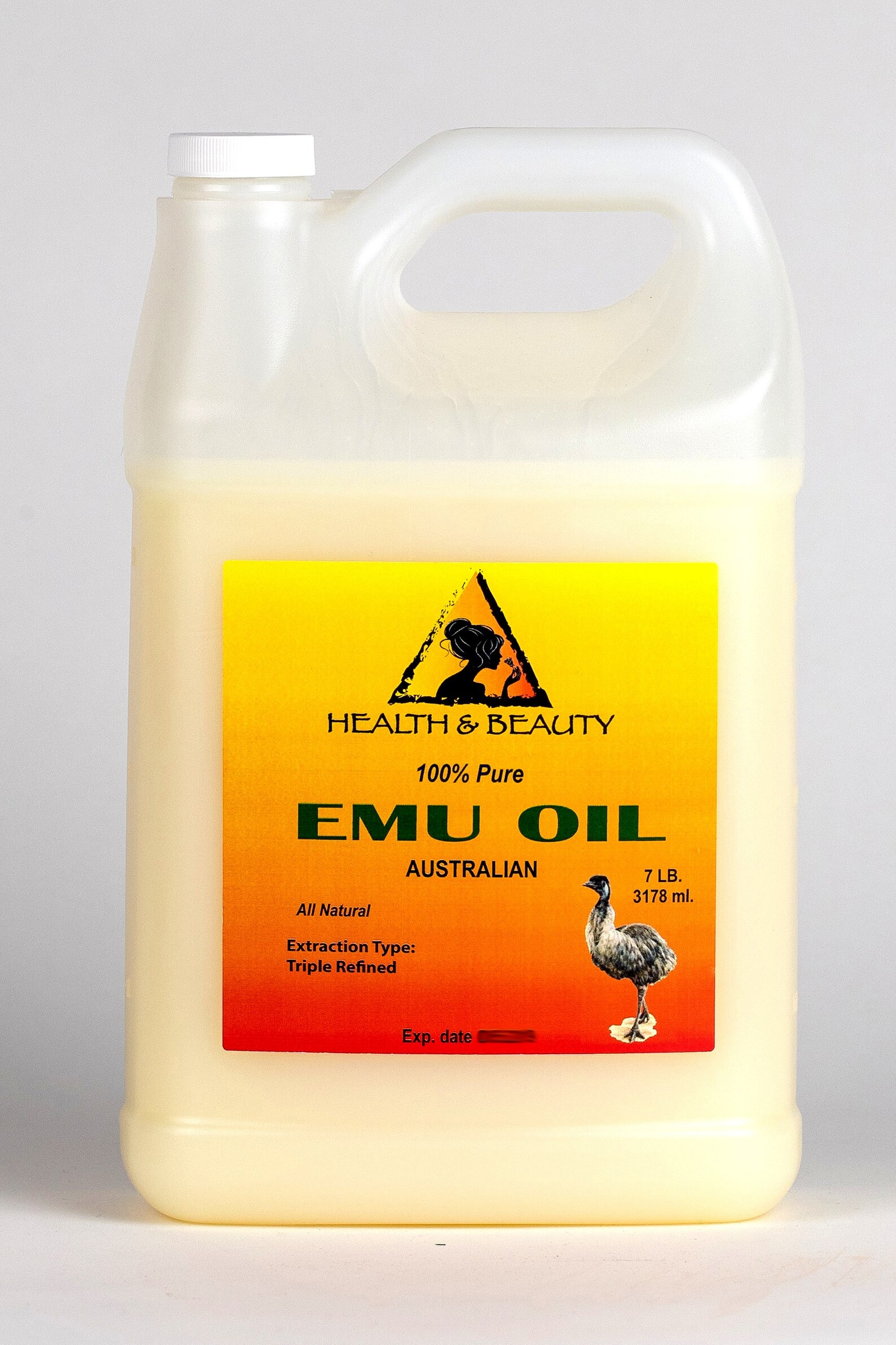 7 Lb, 1 Gal EMU OIL AUSTRALIAN Triple Refined Organic 100% Pure - Etsy