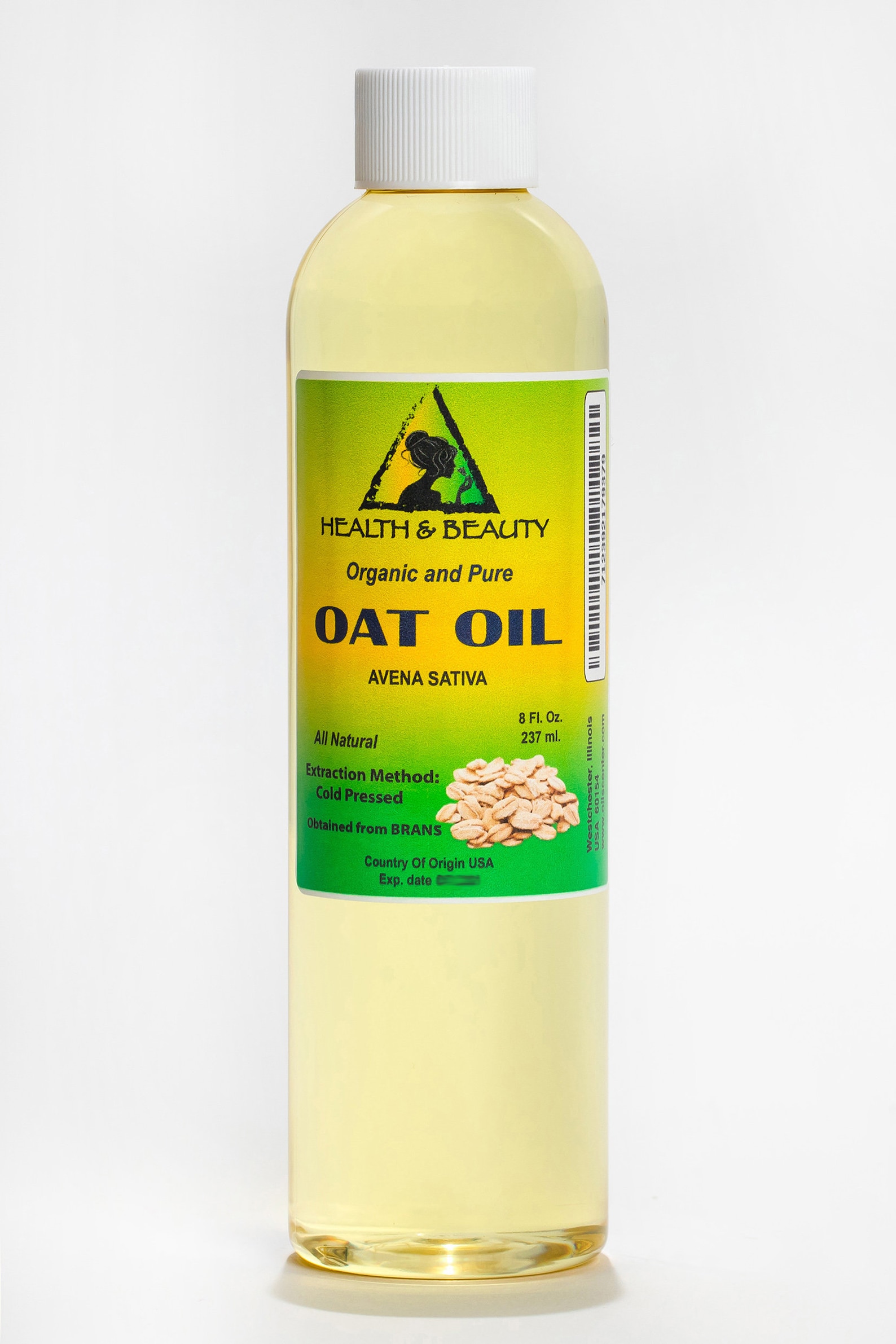 8 oz OAT OIL ORGANIC Carrier Cold Pressed Natural 100% Pure | Etsy