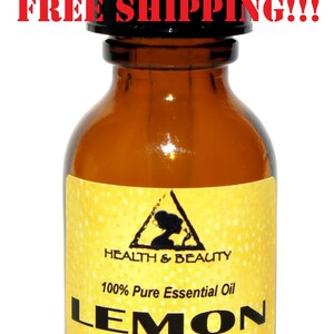 1 Oz LEMON ESSENTIAL OIL Organic Aromatherapy Natural 100% Pure With ...