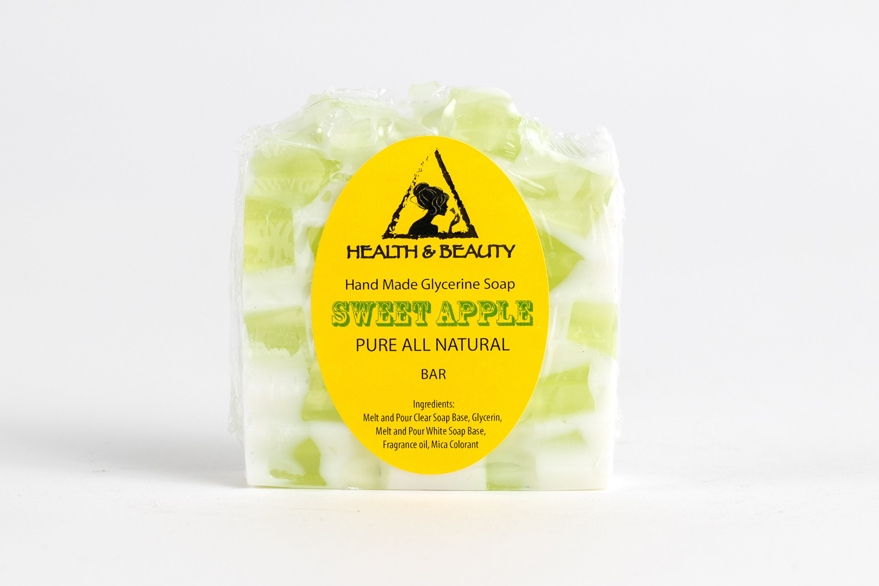 SWEET APPLE SOAP Bar Hand Made Natural Relaxing Moisturizing Body ...