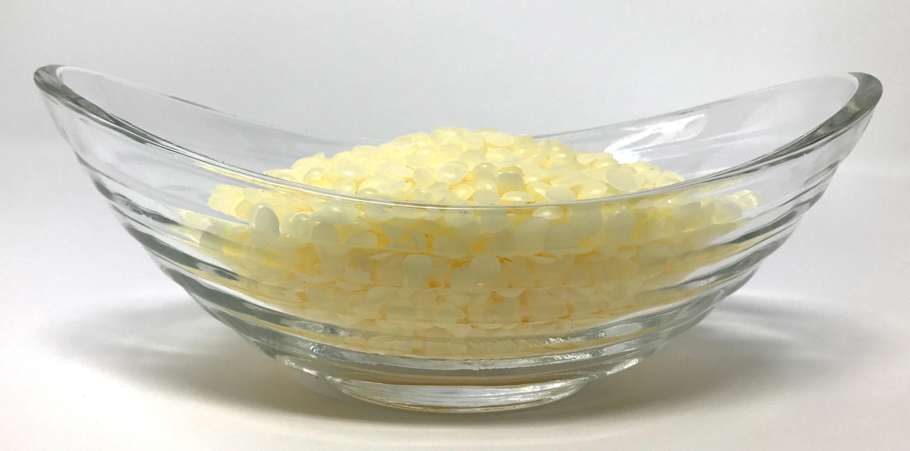 2 Oz RICE BRAN WAX Organic Vegan Pastilles Vegetable Beads - Etsy