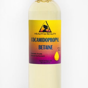 4 Oz COCAMIDOPROPYL BETAINE COCO Betaine Natural Surfactant Liquid 100% ...