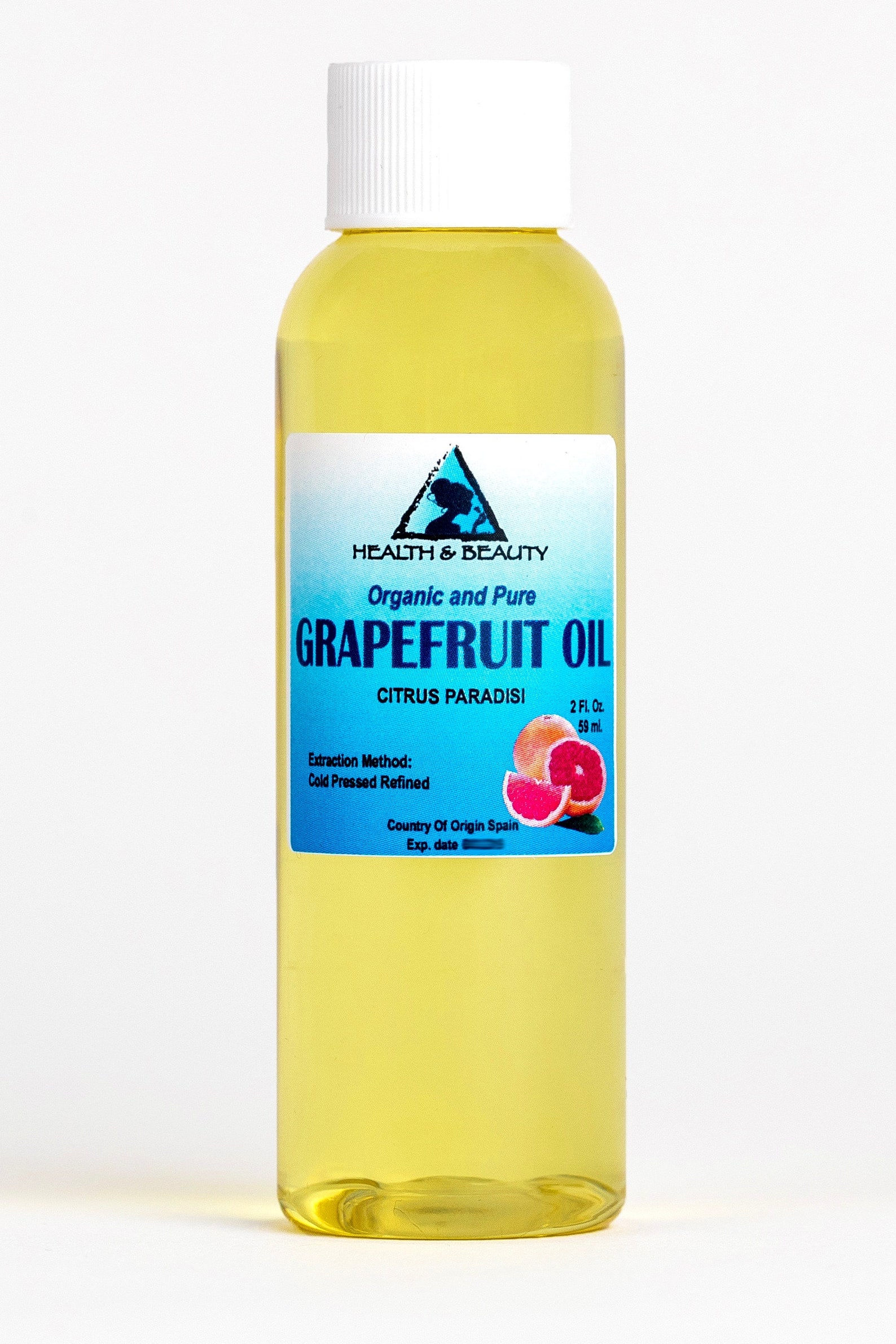 2 Oz GRAPEFRUIT SEED OIL Refined Organic Carrier Cold Pressed Natural ...