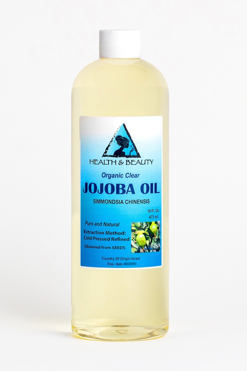 48 Oz JOJOBA OIL CLEAR Organic Carrier Cold Pressed Refined 100% Pure ...