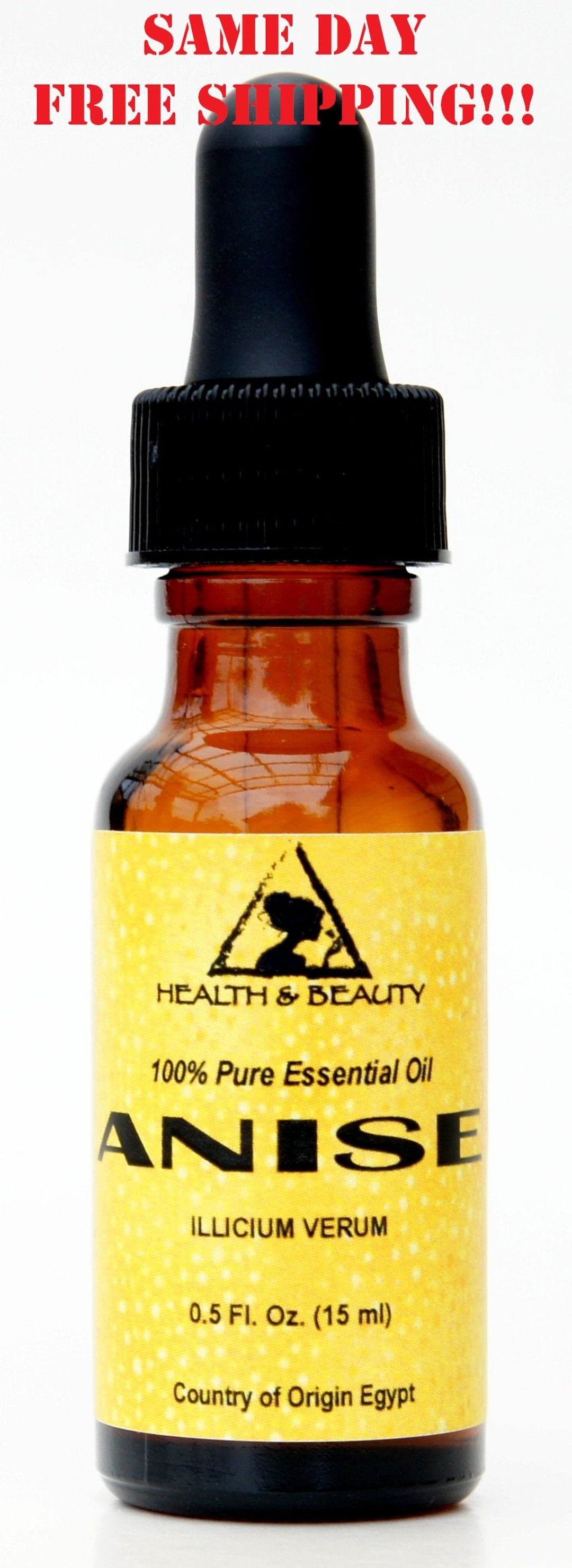 0.5 Oz ANISE ESSENTIAL OIL Organic Aromatherapy Natural 100% Pure With ...