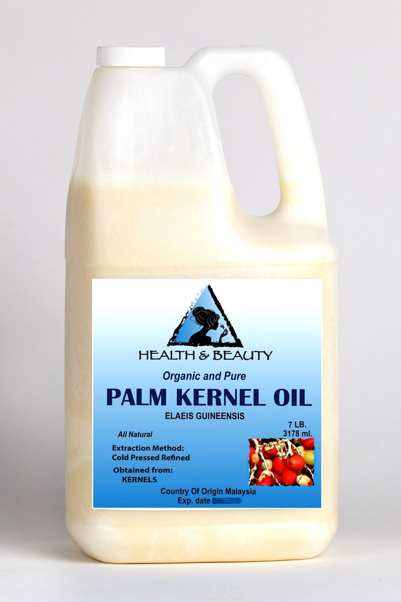 7 Lb 1 Gal PALM KERNEL OIL Organic Carrier Cold Pressed - Etsy