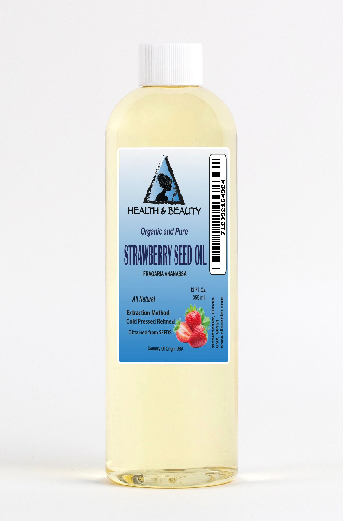 24 oz STRAWBERRY SEED Oil REFINED Organic Cold Pressed 100% | Etsy