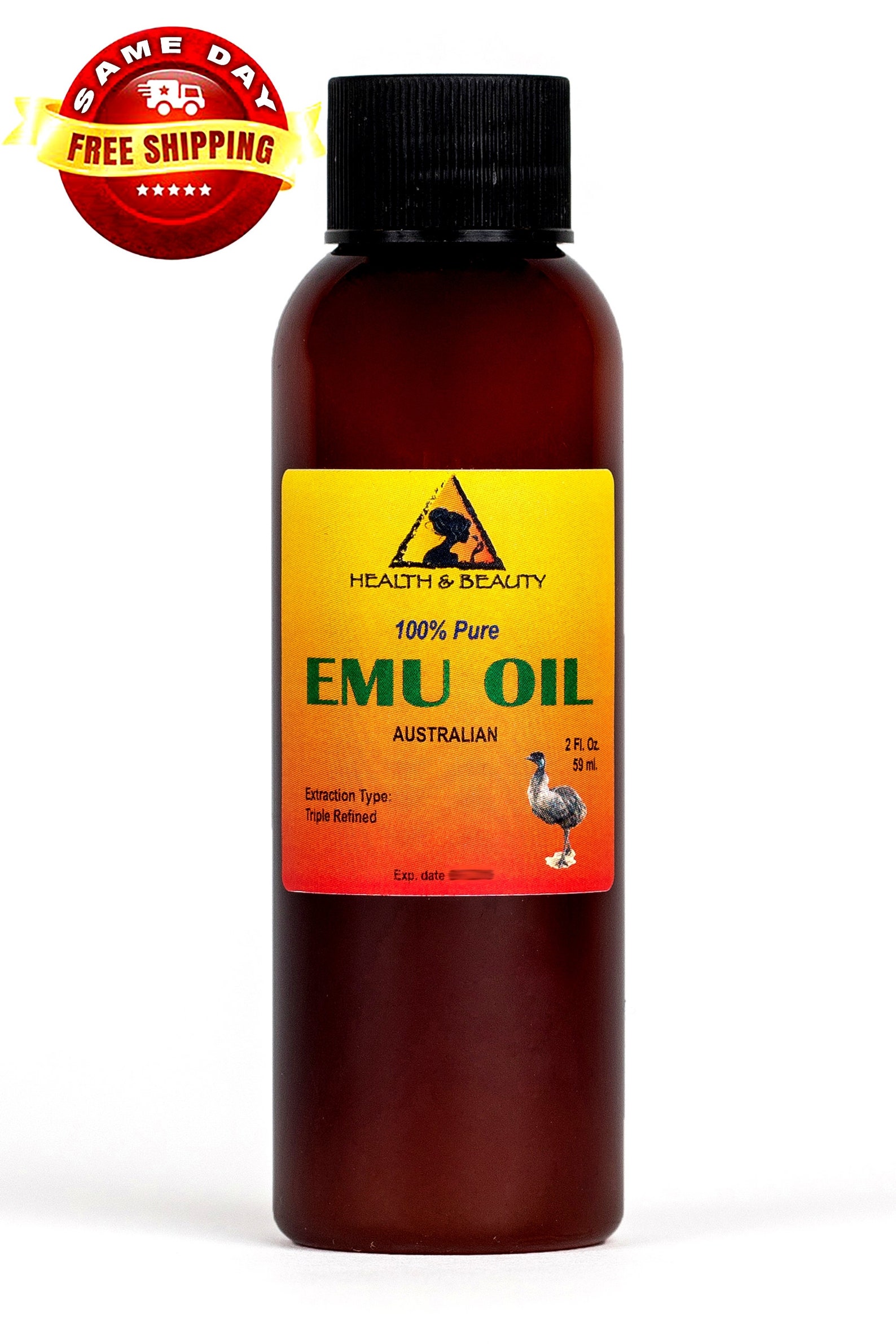 2 Oz EMU OIL AUSTRALIAN Triple Refined Organic 100% Pure - Etsy