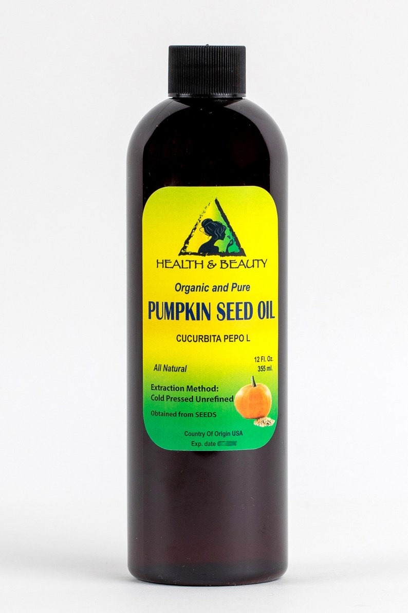 36 Oz PUMPKIN SEED Oil UNREFINED Organic Carrier Cold Pressed Virgin ...