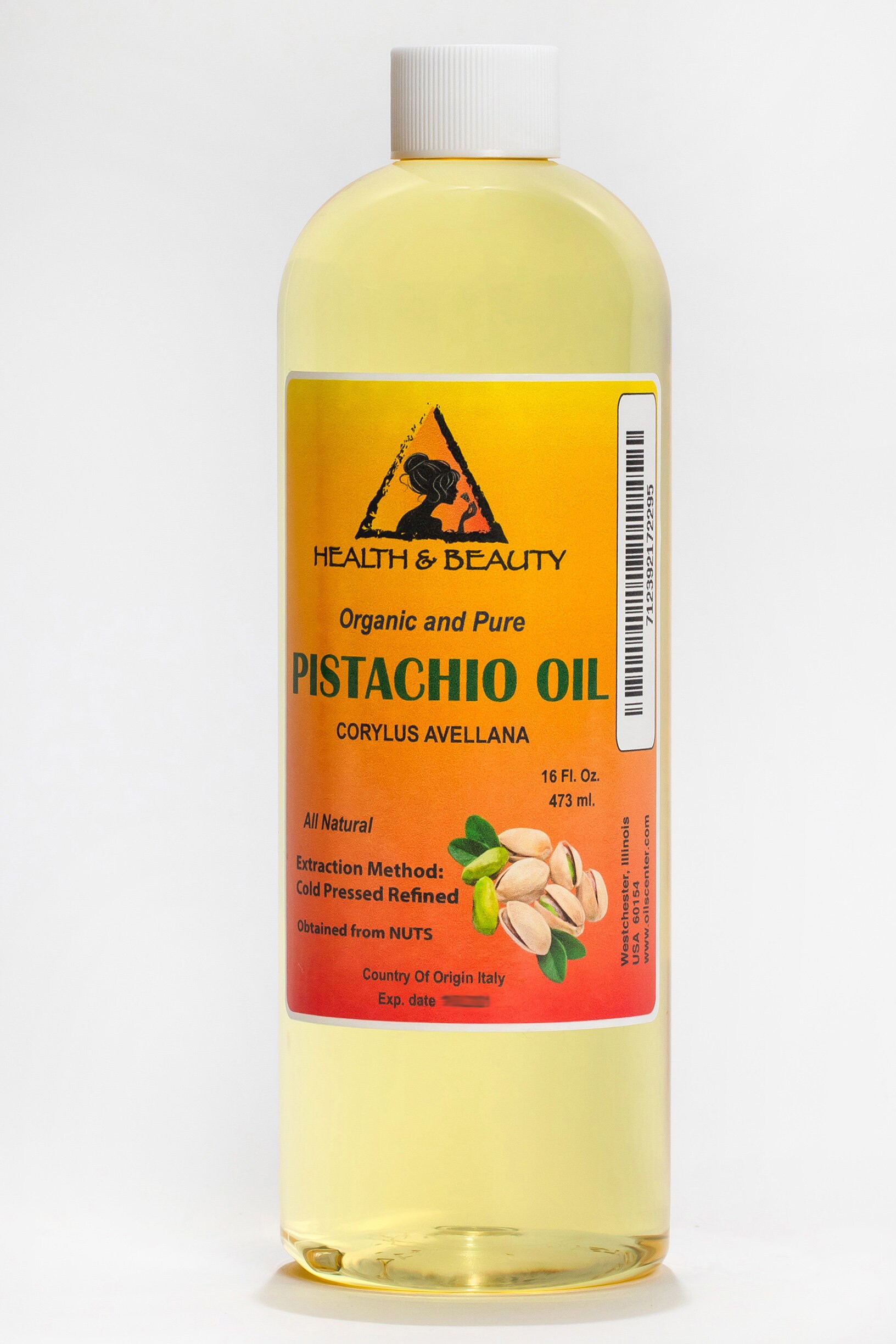 16 Oz PISTACHIO OIL REFINED Organic Cold Pressed Fresh Pure | Etsy