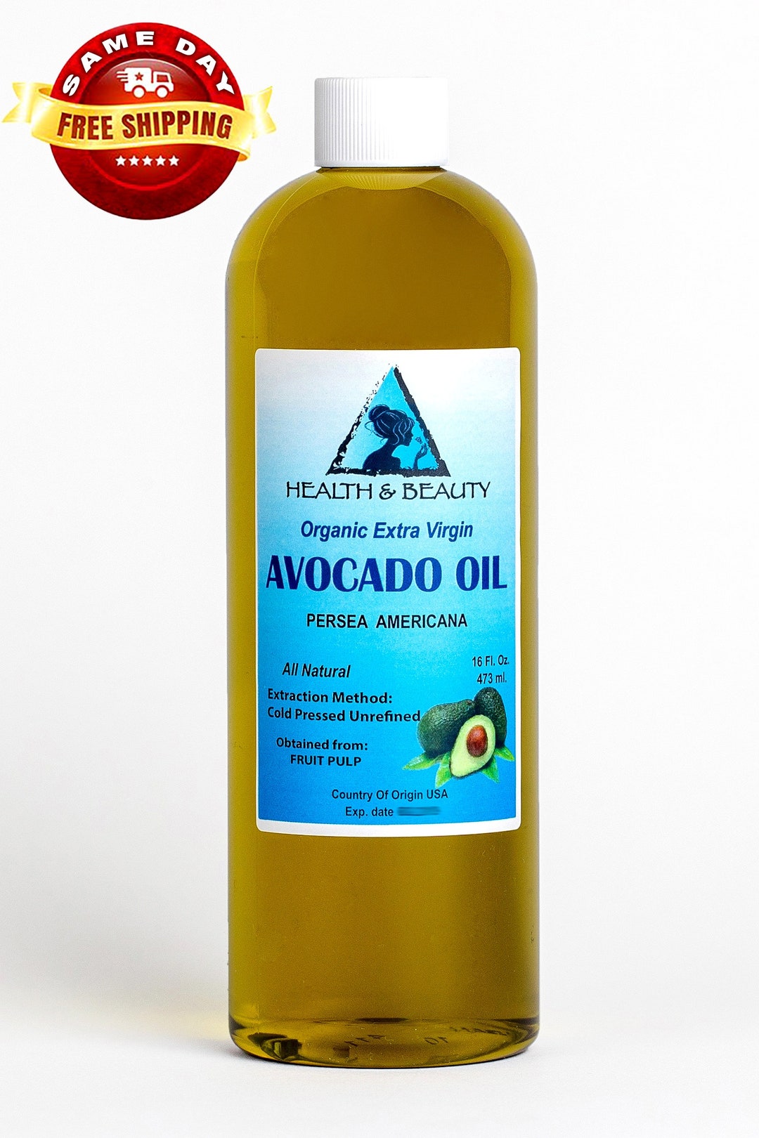 32 Oz AVOCADO OIL EXTRA Virgin Organic Unrefined Cold Pressed Raw ...